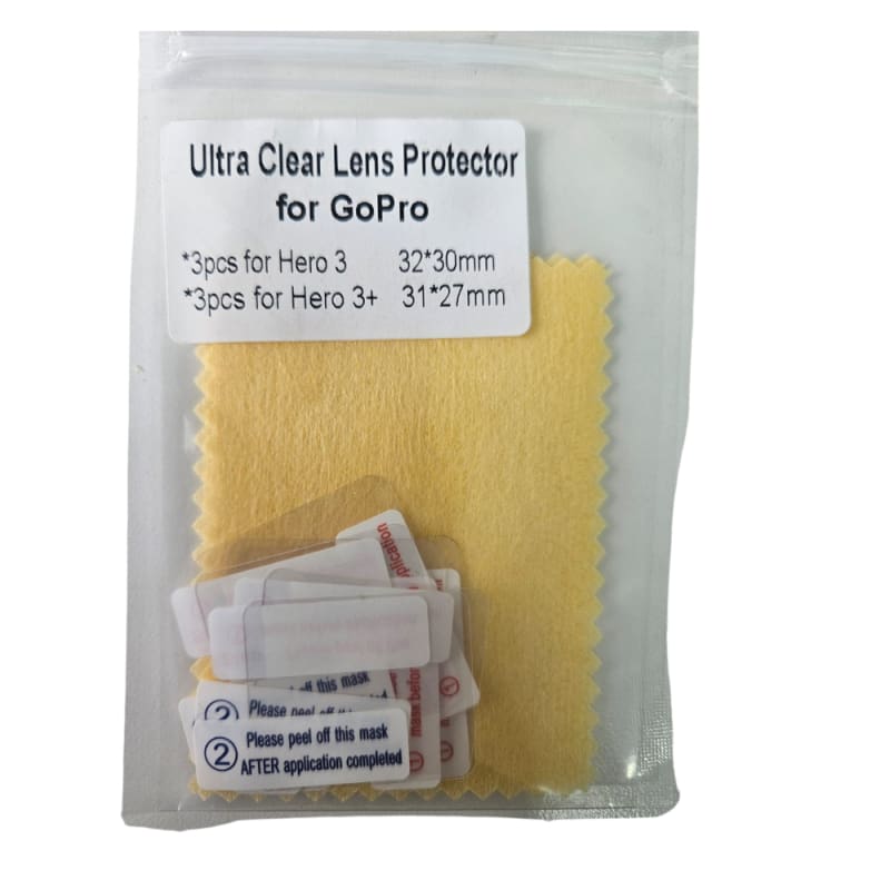 3pc Ultra Clear Lens Protector for GoPro Hero3/3 + — 1159
