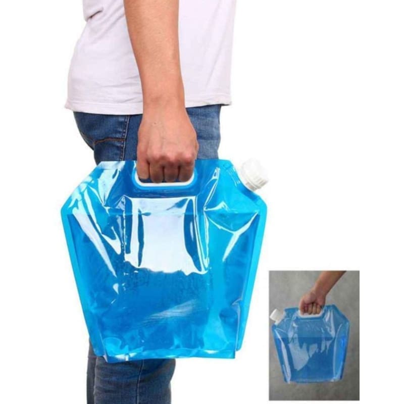 Fully Collapsable / Foldable 10 Litre Drinking Water Bag — 1159